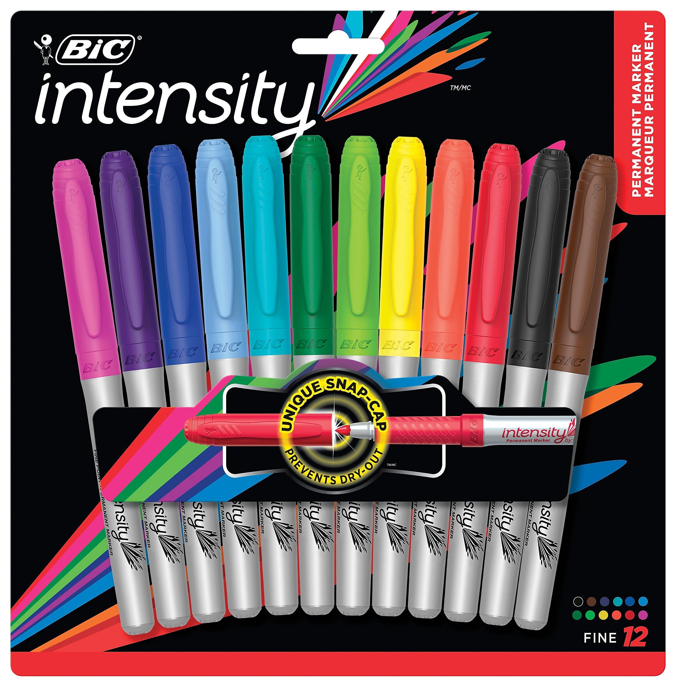 Breathable Rain Jacket BIC Intensity Permanent Markers 36-Pack - Extra ...