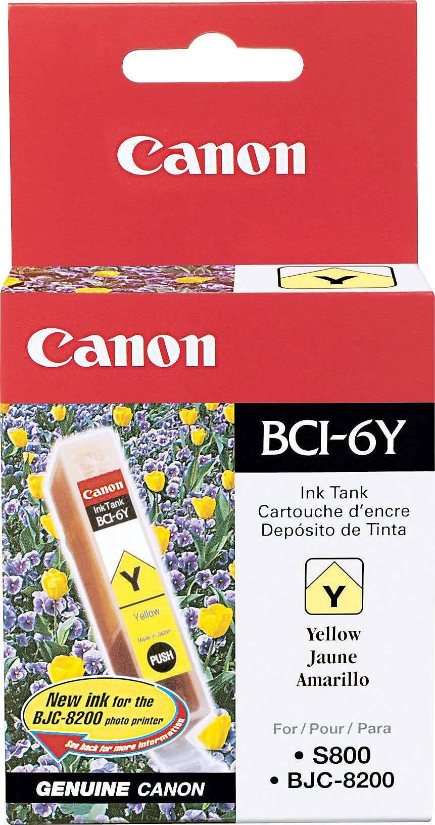 Canon 6 Yellow Standard Yield Ink Cartridge – Personal Touch Cleaning ...