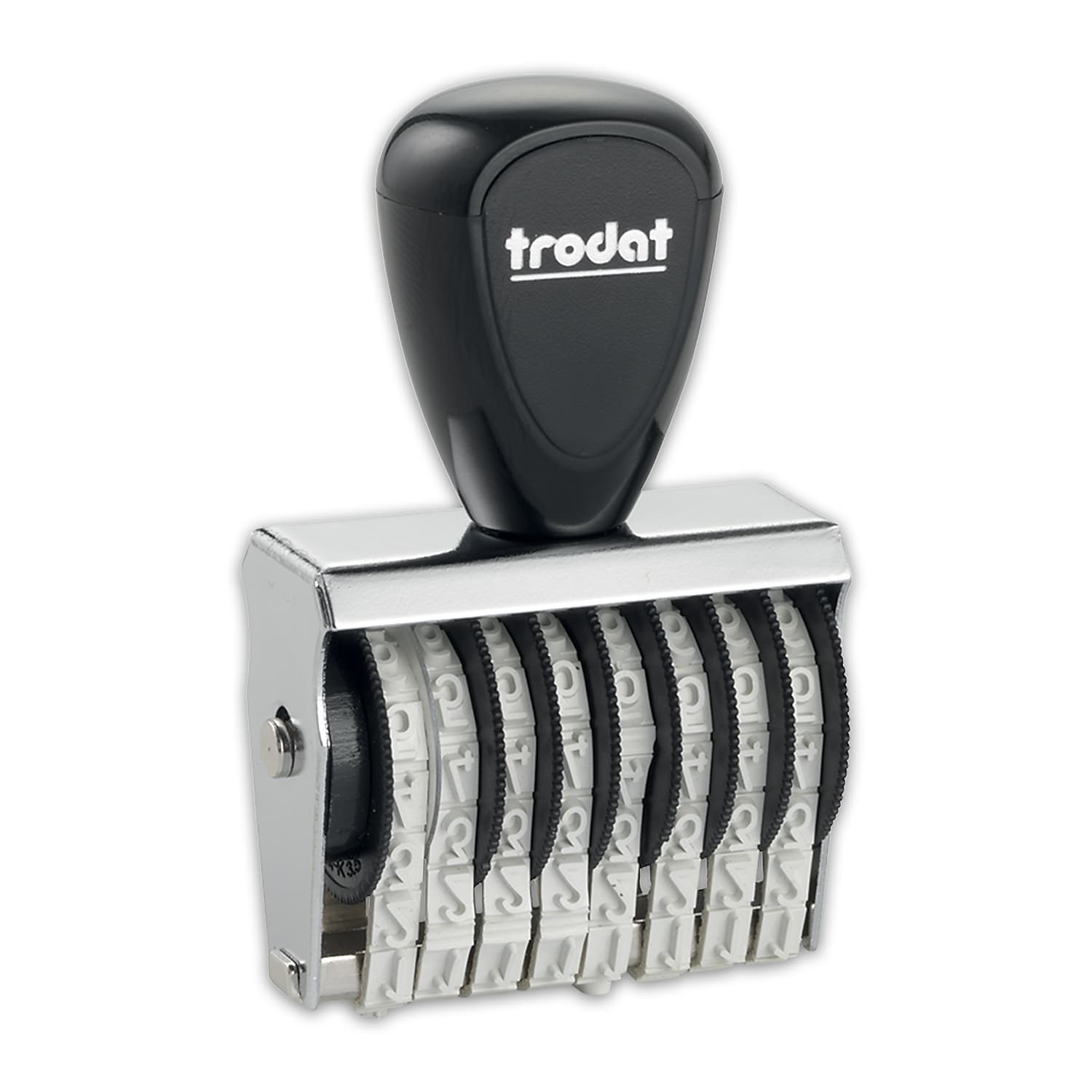 Cosco Rubber Number Stamp, Size 1,1/8" Character), 8 Bands No Custom T ...