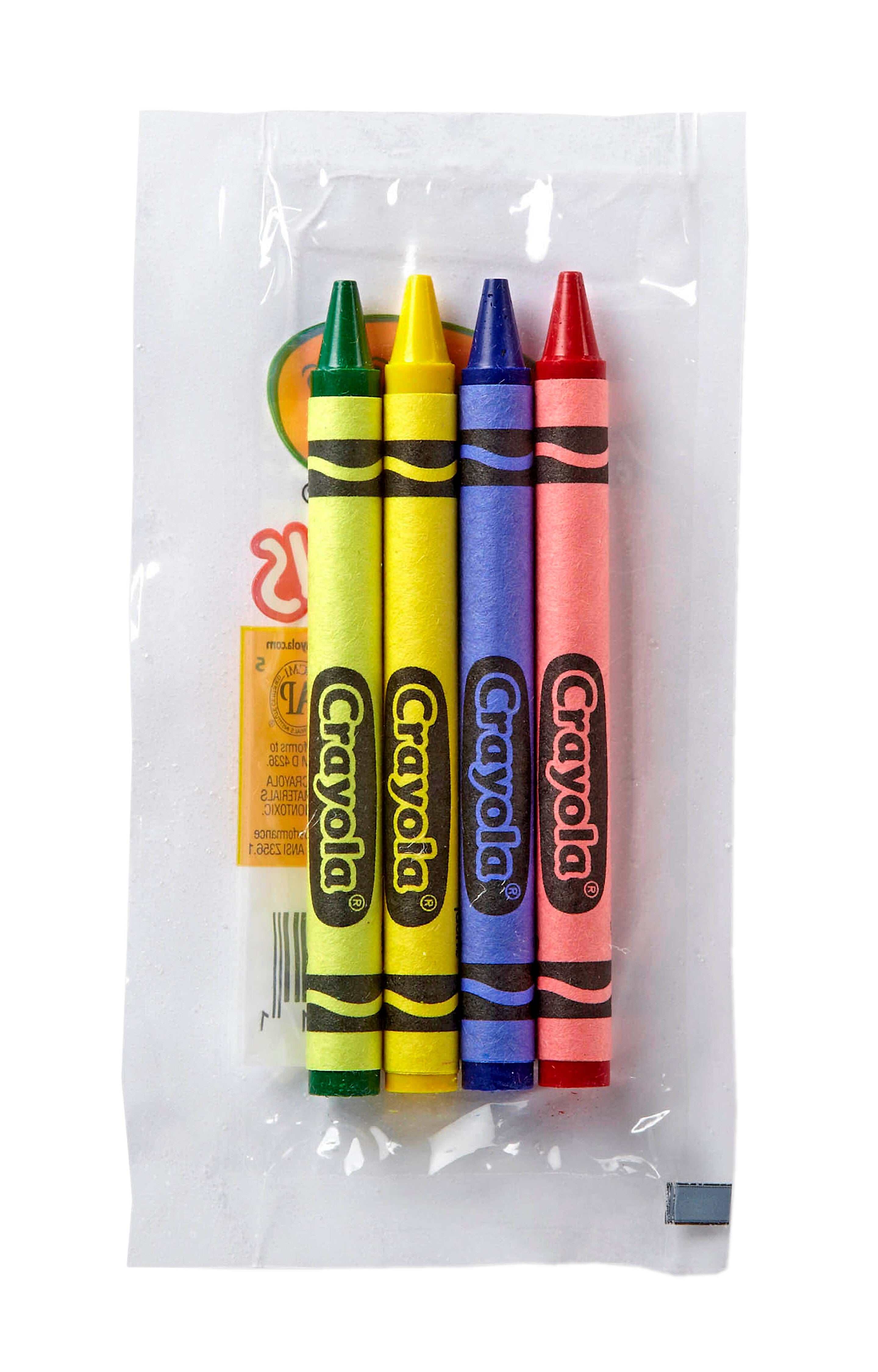 Crayola Crayons, 4/Pack, 360 Packs/Carton – Personal Touch Cleaning and ...