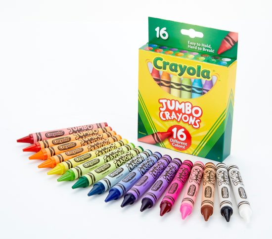 Crayola Jumbo Crayons, 16/Pack – Personal Touch Cleaning and Supply, LLC.