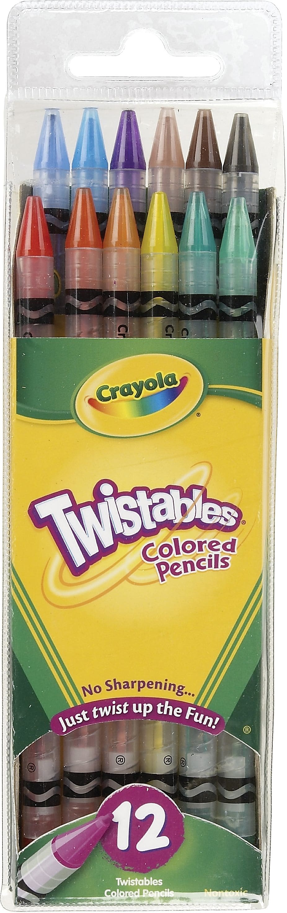 Crayola® Twistables® Colored Pencils, 12/Pack – Personal Touch Cleaning ...