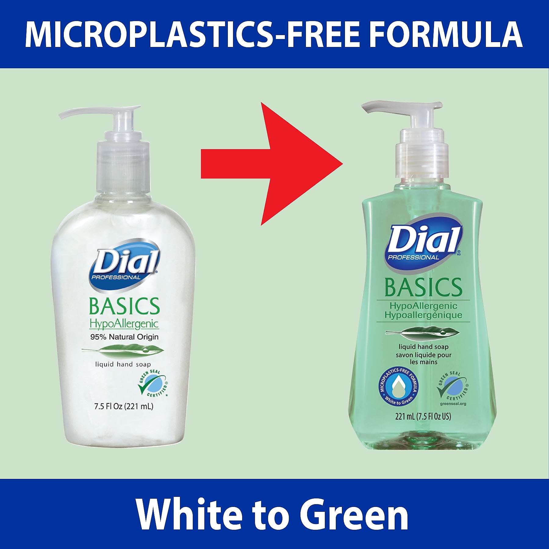 Dial Basics Liquid Hand Soap, Floral, 7.5 Oz. – Personal Touch Cleaning ...