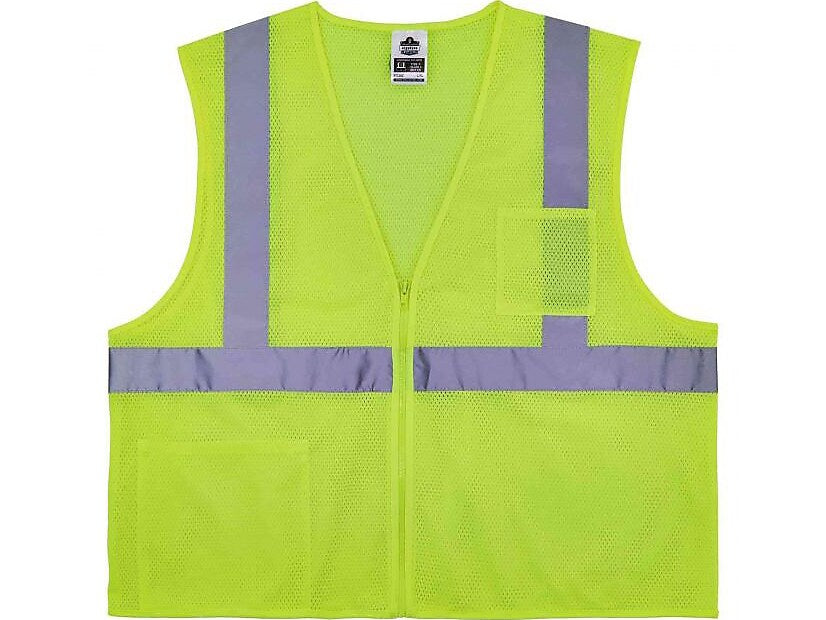Ergodyne GloWear 8256Z High-Visibility Zipper Safety Vest – Personal ...