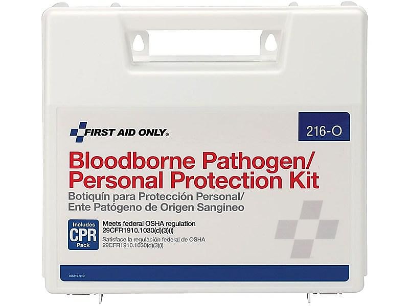 First Aid Only 29-Piece Bloodborne Pathogen Spill Kit – Personal Touch ...