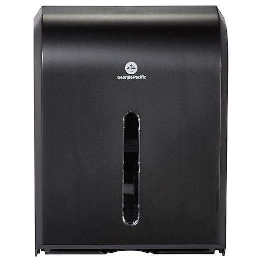 Georgia-Pacific Combi-Fold Vista Folded Paper Towel Dispenser, Black ...