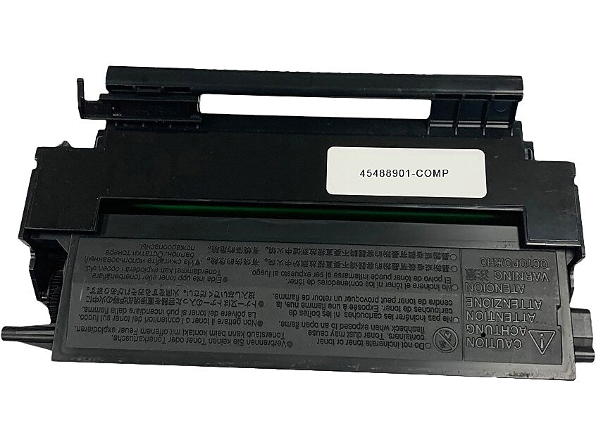 Globe Compatible Black High Yield Toner Cartridge Replacement for OKI ...