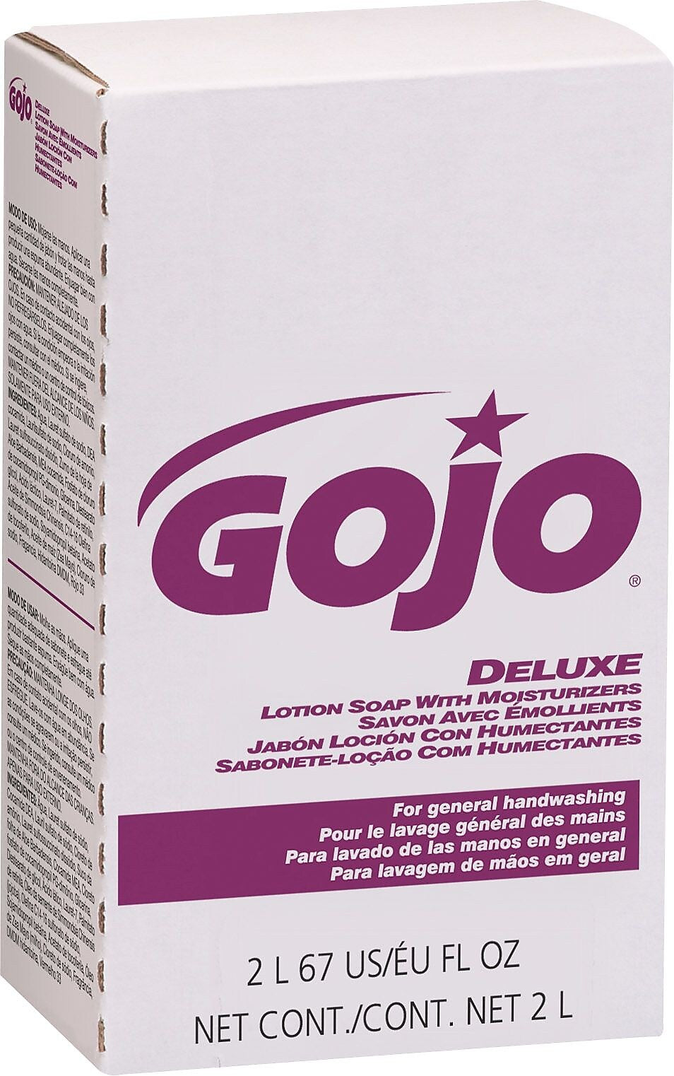 GOJO Liquid Hand Soap Refill for Dispenser, Floral Scent, 4/Carton ...