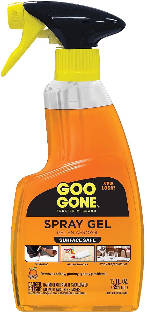 Goo Gone Original Adhesive Remover, Fresh Citrus, 12 Fl. Oz. – Personal ...