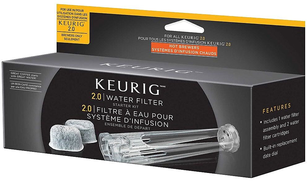 Keurig® K2.0 Water Filter Starter Kit – Personal Touch Cleaning and ...