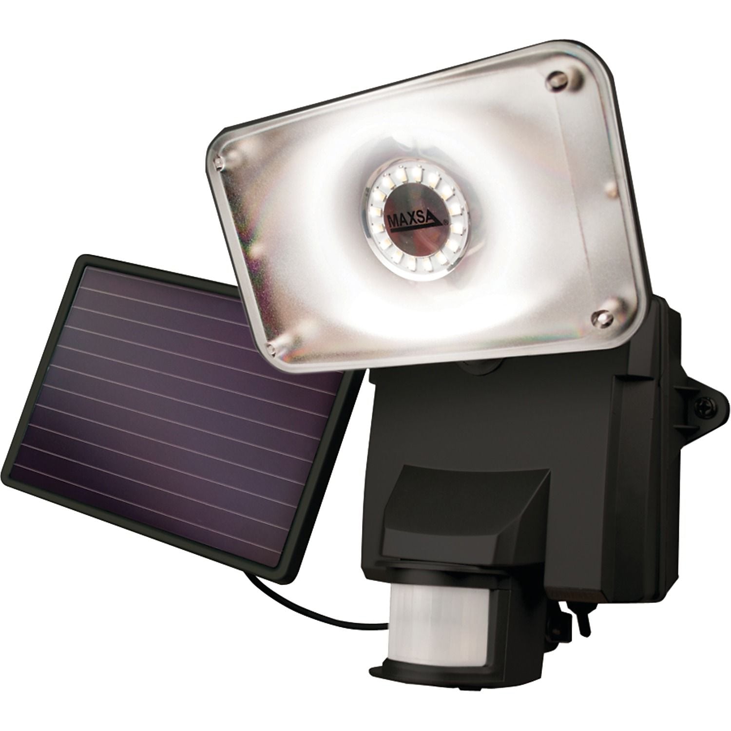Maxsa Innovations Motion-activated Solar LED Security Flood Light ...
