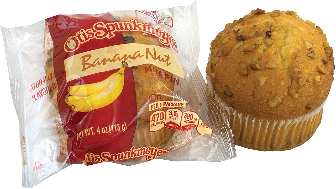 Otis Spunkmeyer Variety Muffins, 4 oz., 15/Pack – Personal Touch ...