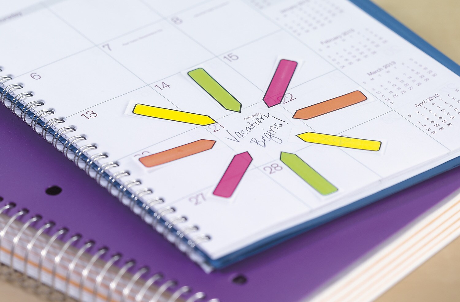 Post-it Arrow Flags, .47" Wide, Assorted Colors, 100 Flags/Pack ...