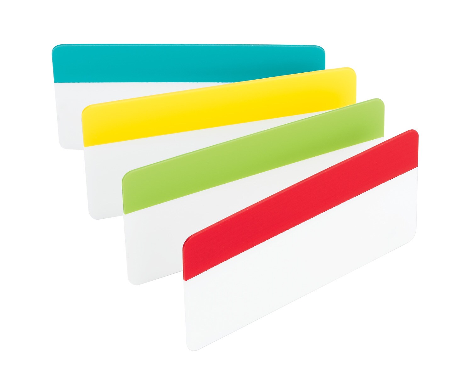 Post-it® Tabs, 3" Wide, Solid, Assorted Colors, 24 Tabs/Pack – Personal ...