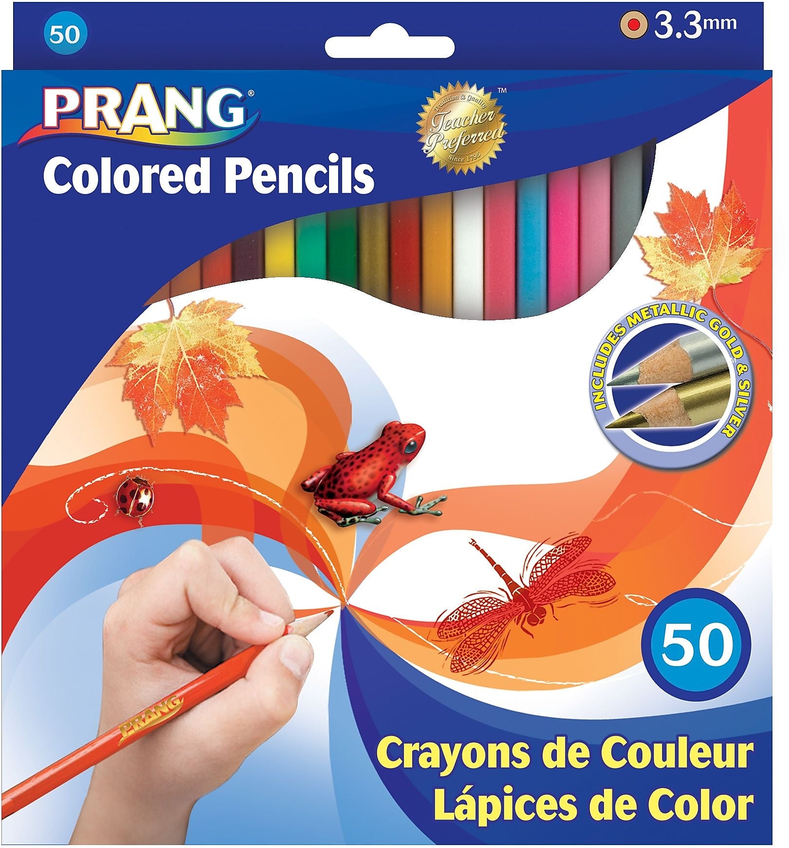 Prang Colored Pencils, Assorted Colors, 50/Set – Personal Touch ...