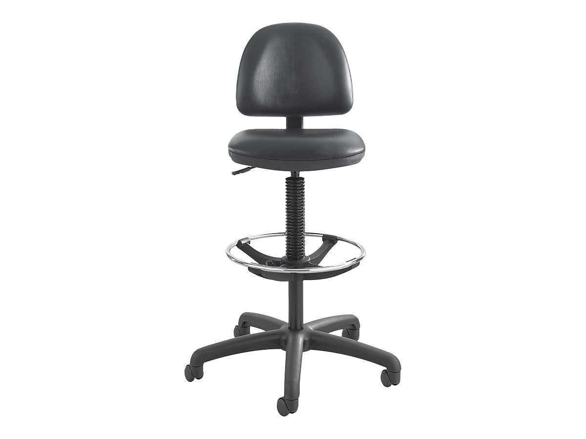 Safco Precision Vinyl Drafting Chair, Black – Personal Touch Cleaning ...