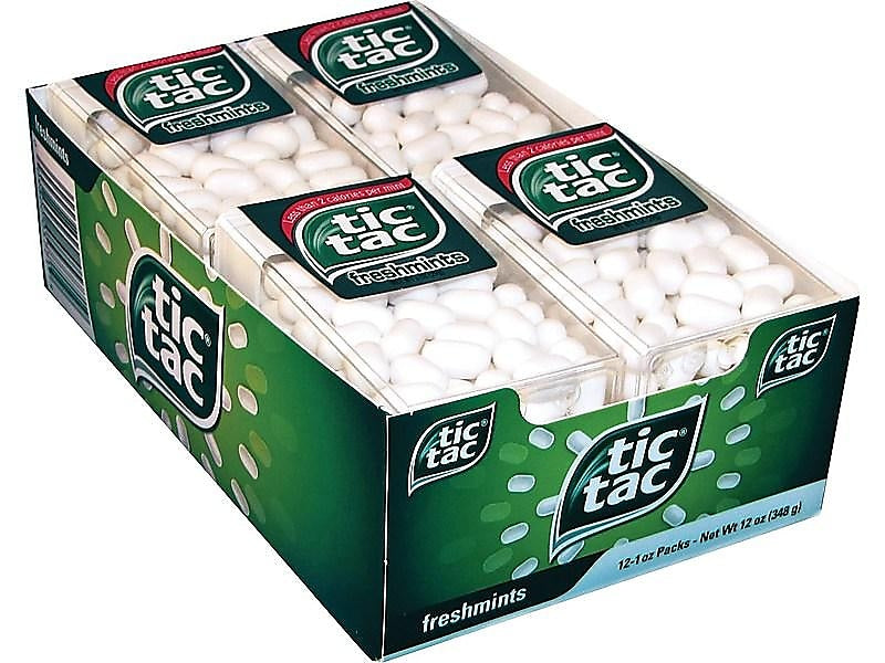 Tic Tac Freshmint Mints, 12 oz., 12/Box – Personal Touch Cleaning and ...