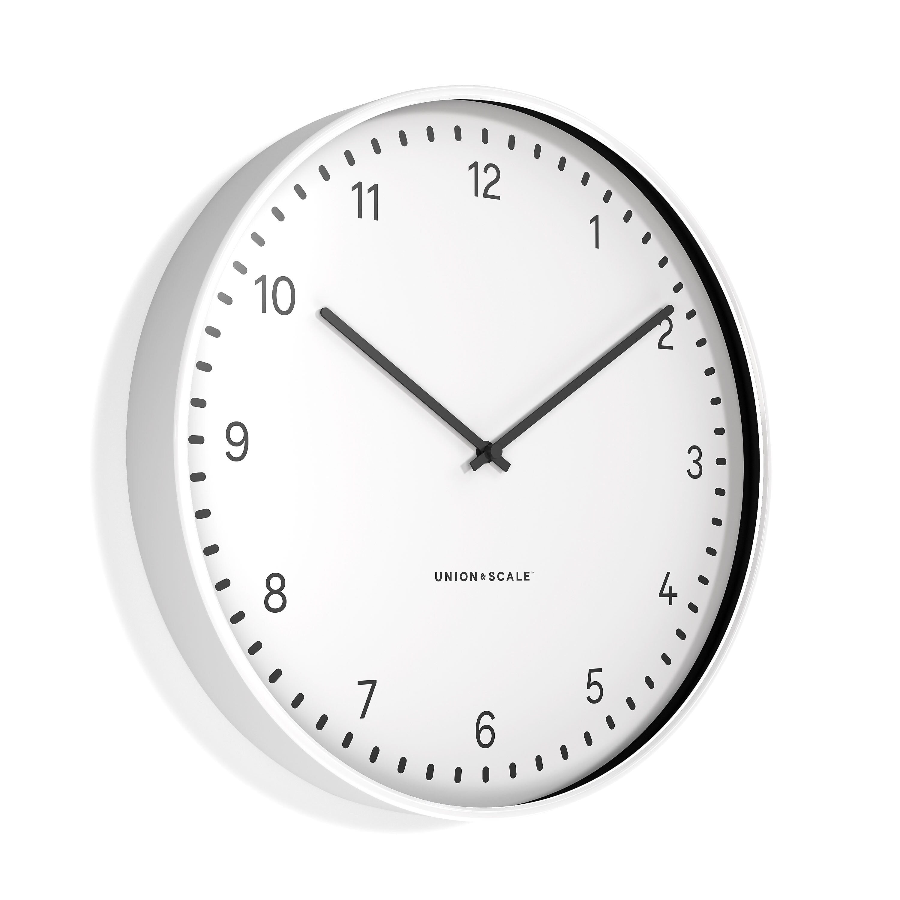 Union & Scale™ Essentials Wall Clock, Metal, 15" – Personal Touch ...